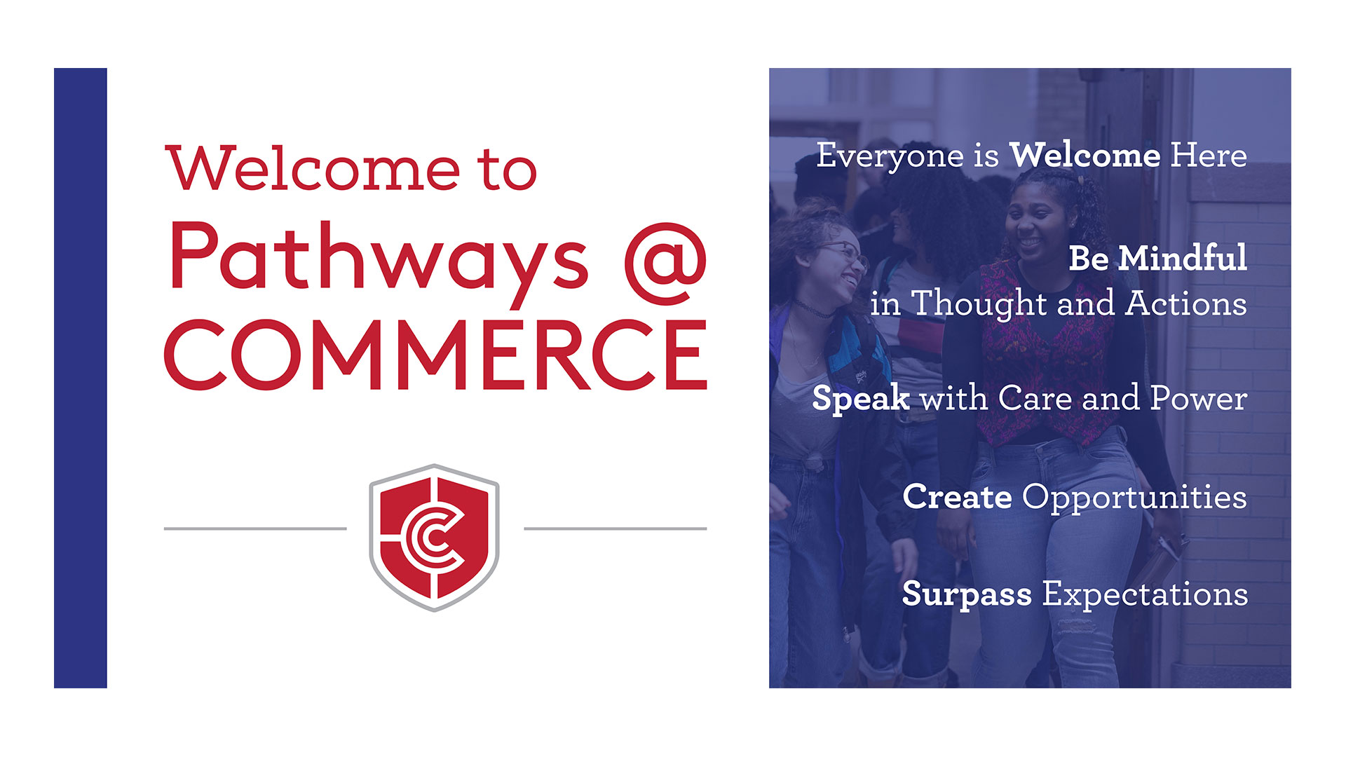 Education Branding, Video & Web Design | High School of Commerce
