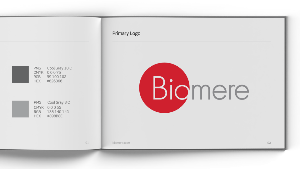 Biotech Logo, Branding & Web Design | Biomere